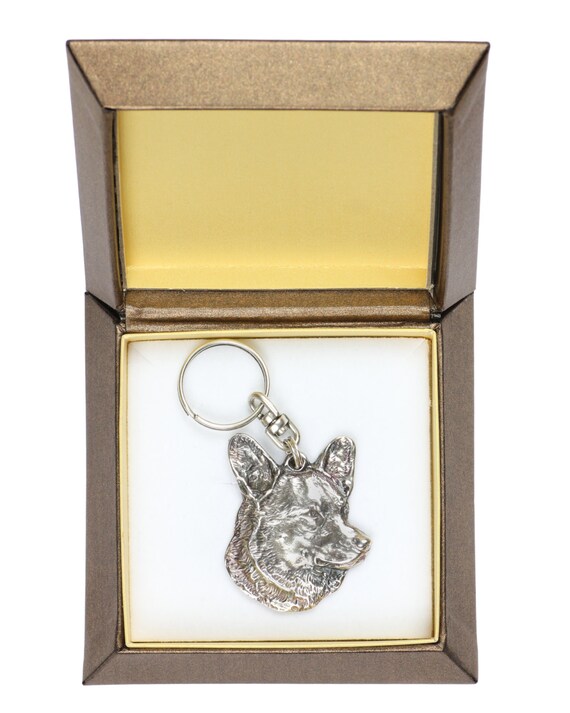 NEW Welsh Corgi Dog Keyring Key Holder in Casket Limited - Etsy