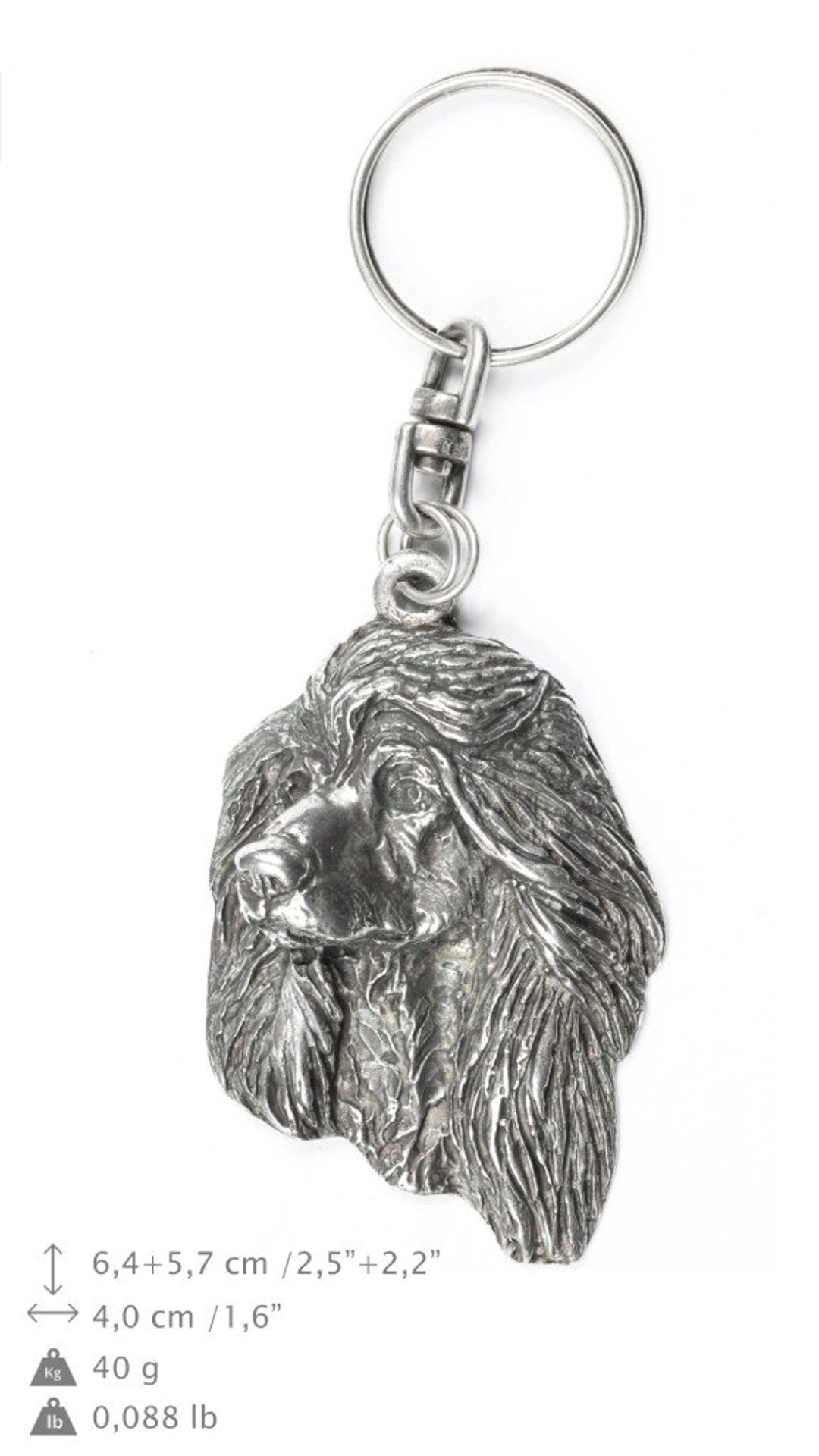 NEW, Afghan Hound, Ogar Afgan, Tazhi Spay, Dog Keyring, Key Holder ...