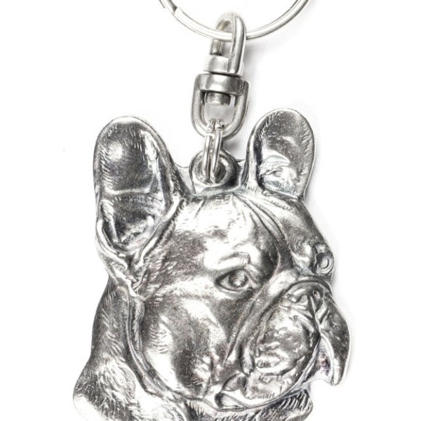 Bulldog Key Chain - Etsy