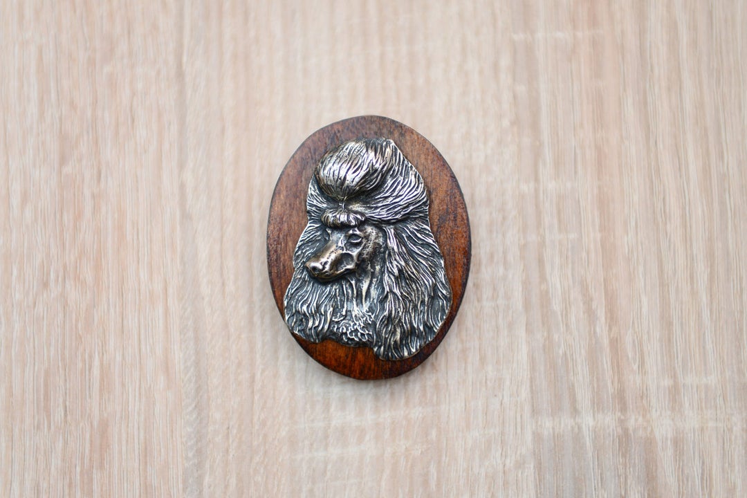 Poodle, Dog Show Ring Clip/number Holder, Limited Edition, Artdog - Etsy