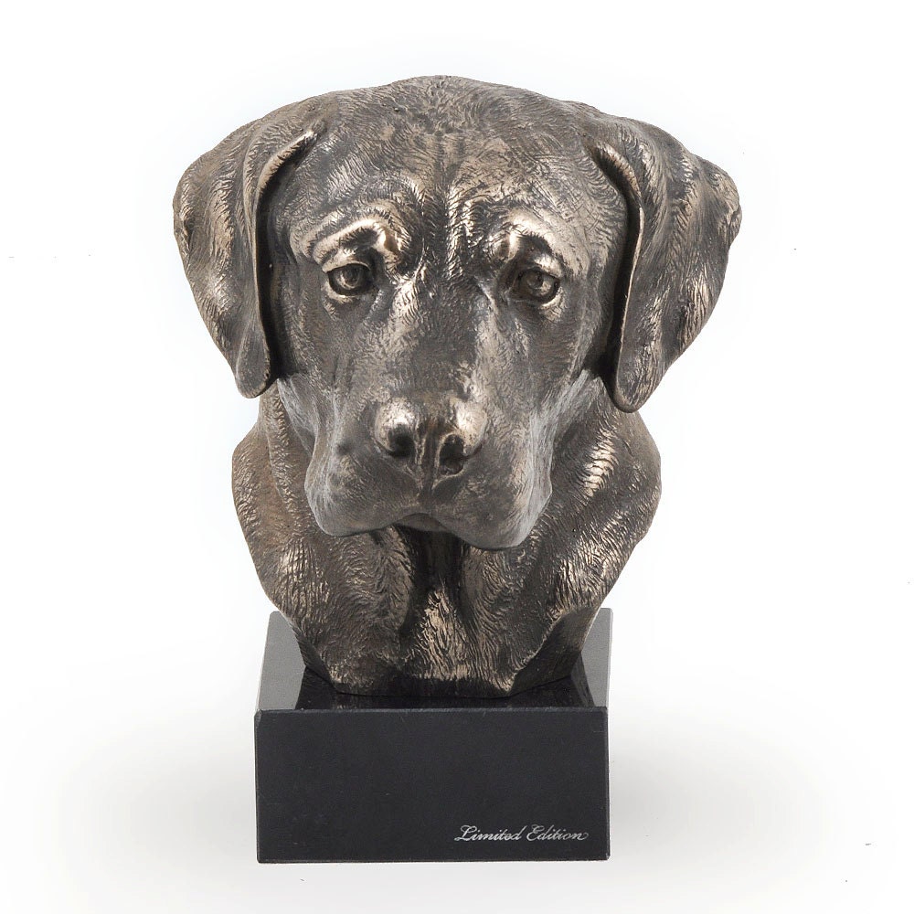 Labrador Retriever dog marble statue limited edition | Etsy