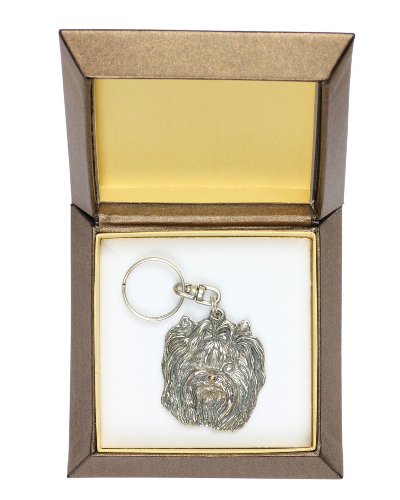 NEW Yorkshire Terrier Yorkie Dog Keyring Key Holder in - Etsy