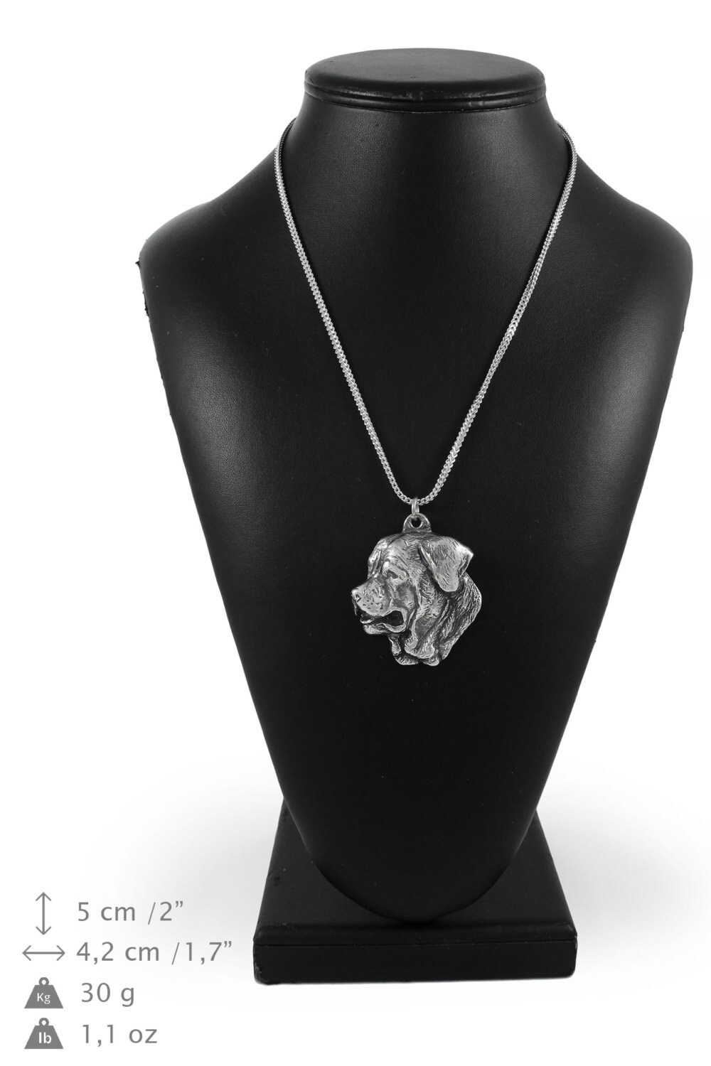 NEW Tosa Inu dog necklace silver chain 925 limited | Etsy