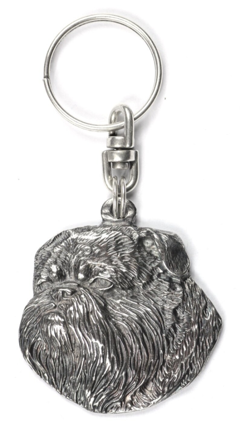 NEW Griffon Dog Keyring Key Holder in Casket Limited - Etsy