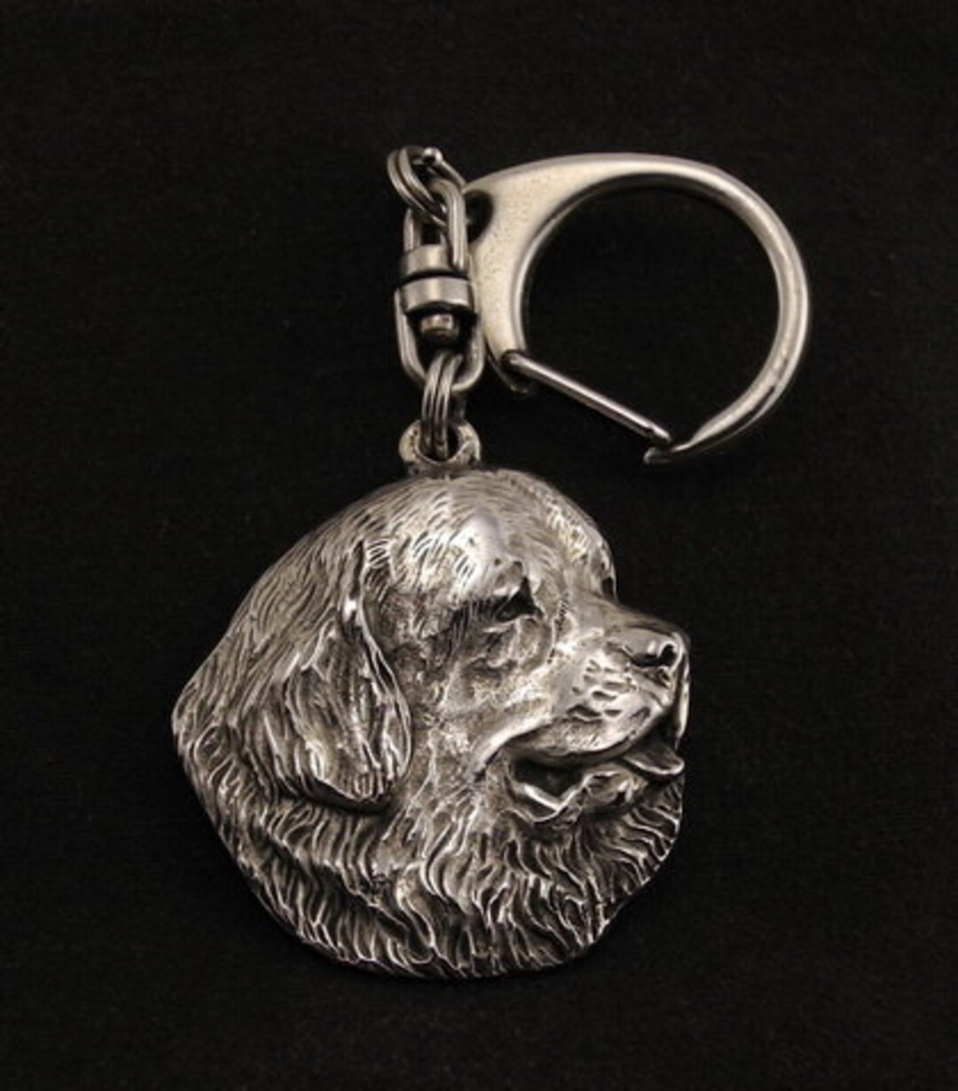 Newfoundland, Newf, Newfie, the Gentle Giant, Dog Keyring, Keychain ...