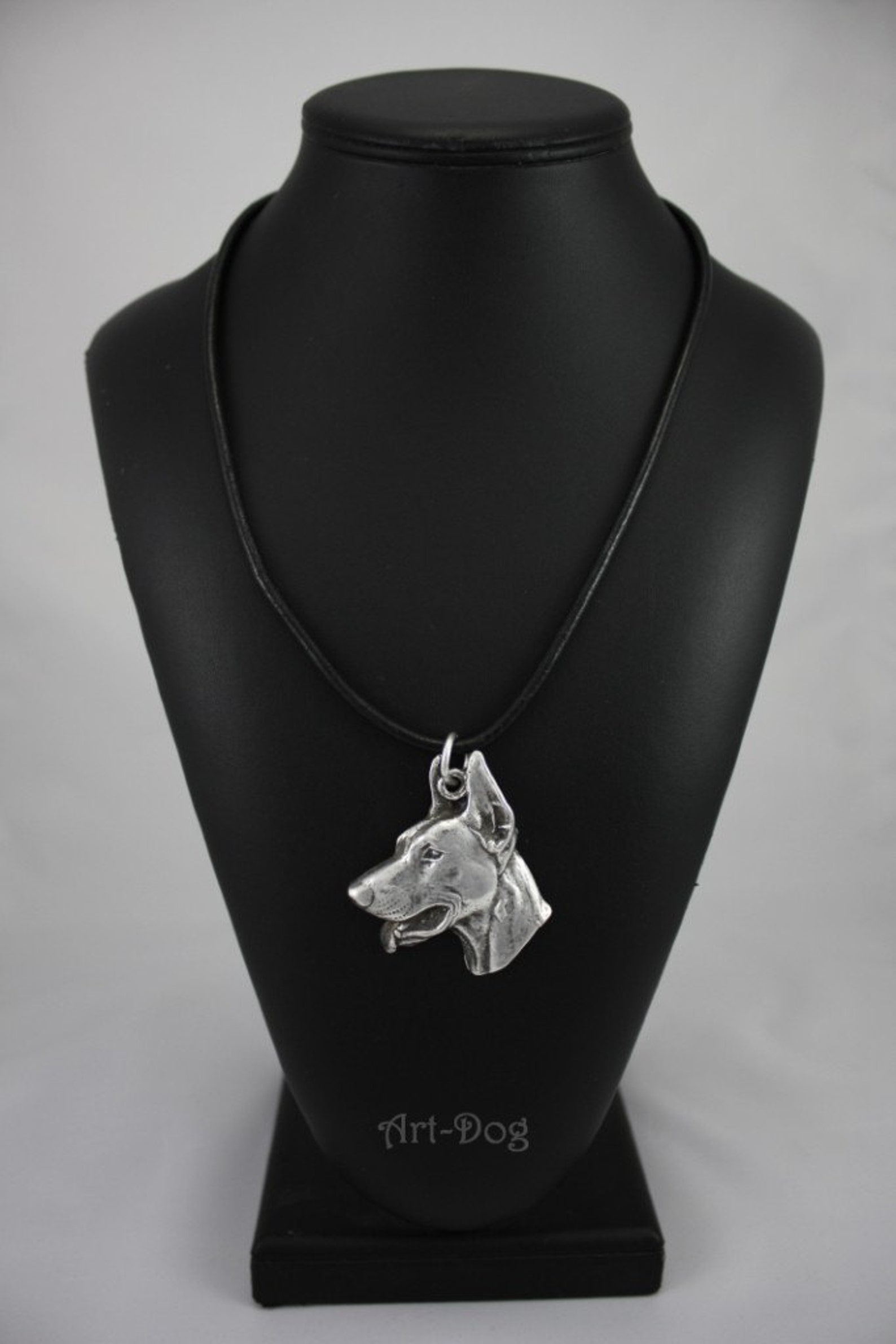 Doberman Pinscher Dog Necklace Limited Edition Artdog - Etsy