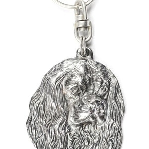 NEW, Cavalier King Charles Spaniel, Dog Keyring, Key Holder, Limited ...
