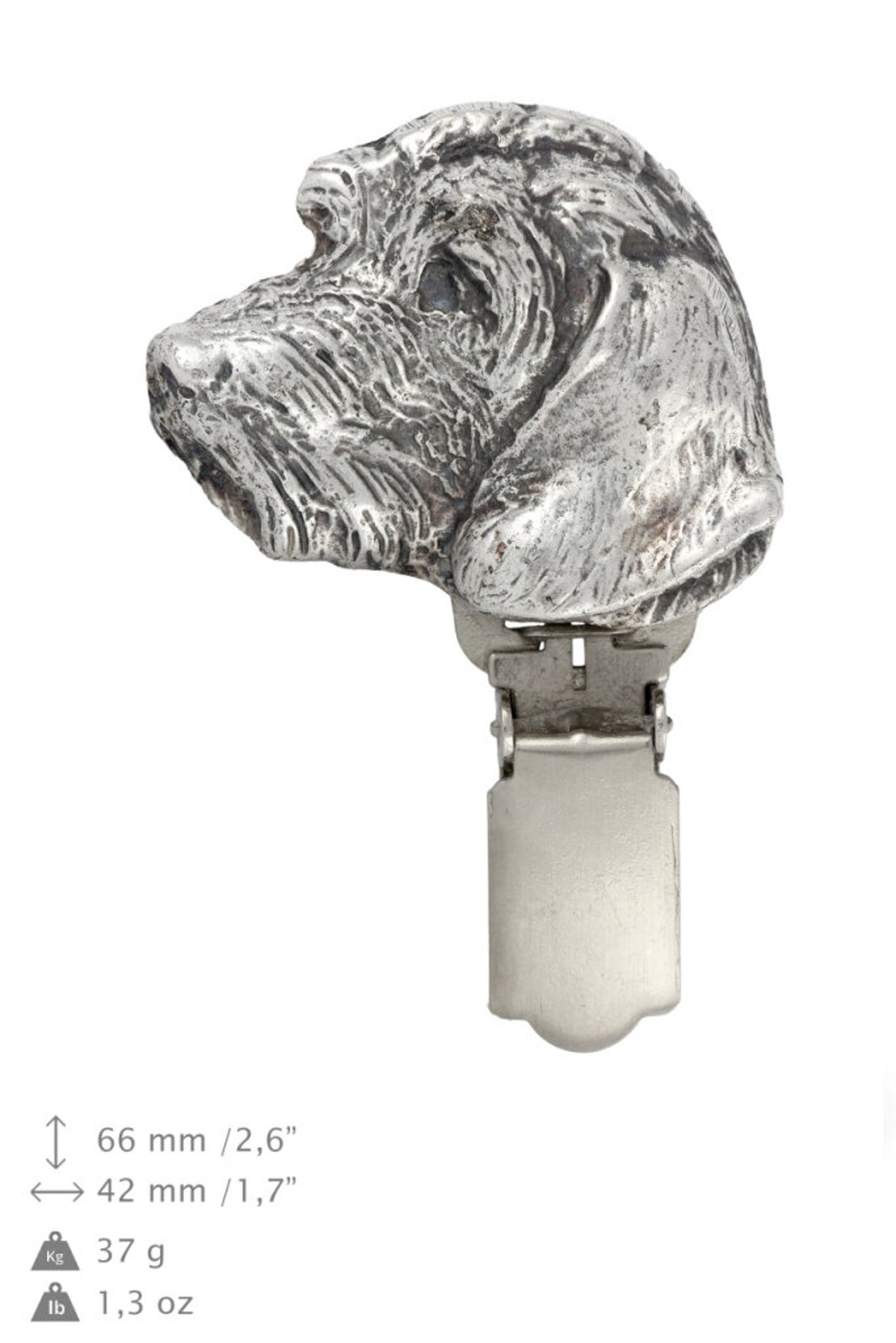 Teckel, Dachshund (wirehaired), Dog Clipring, Dog Show Ring Clip/number ...