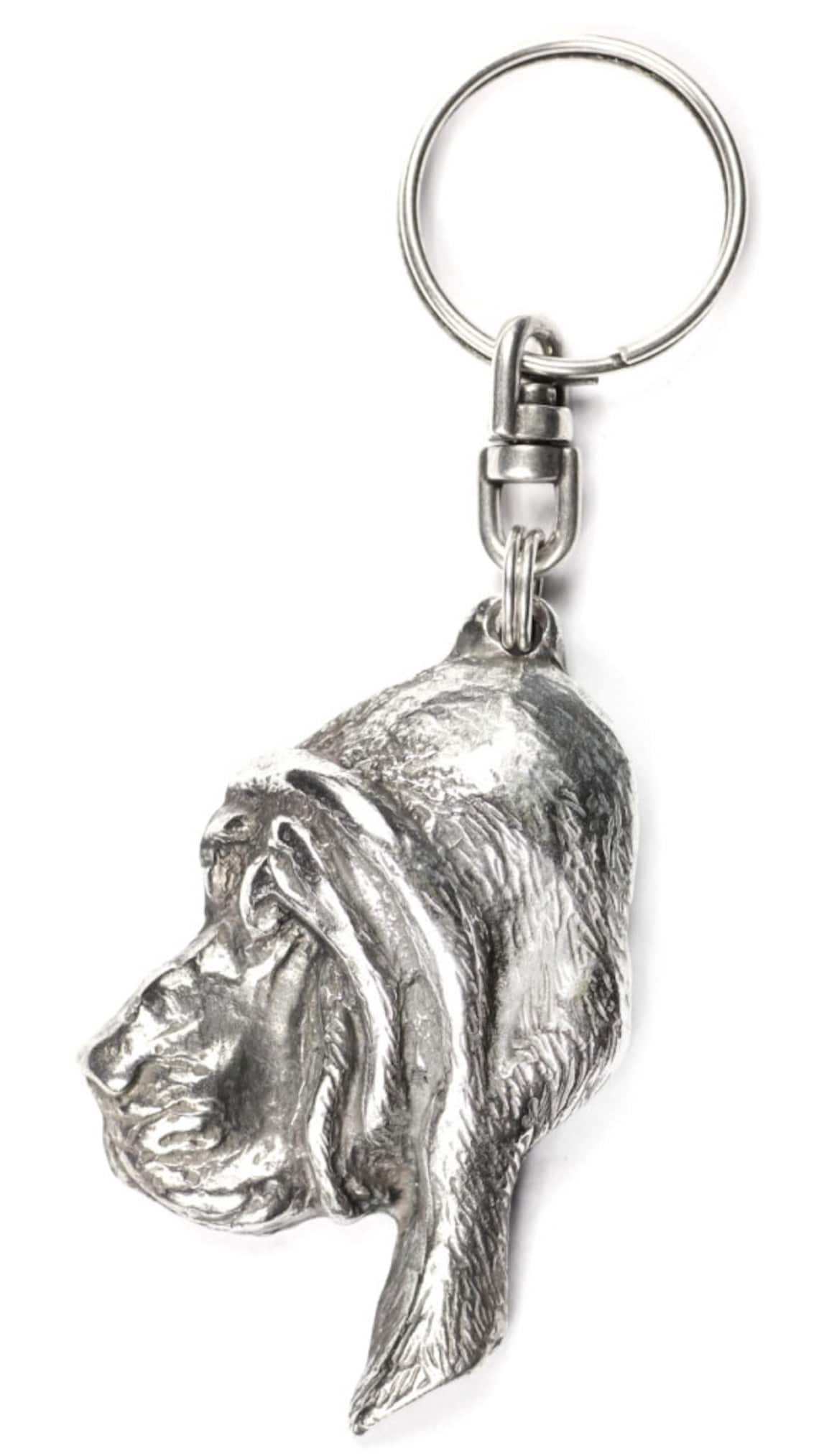NEW, Bloodhound, Dog Keyring, Key Holder, in Casket, Limited Edition ...