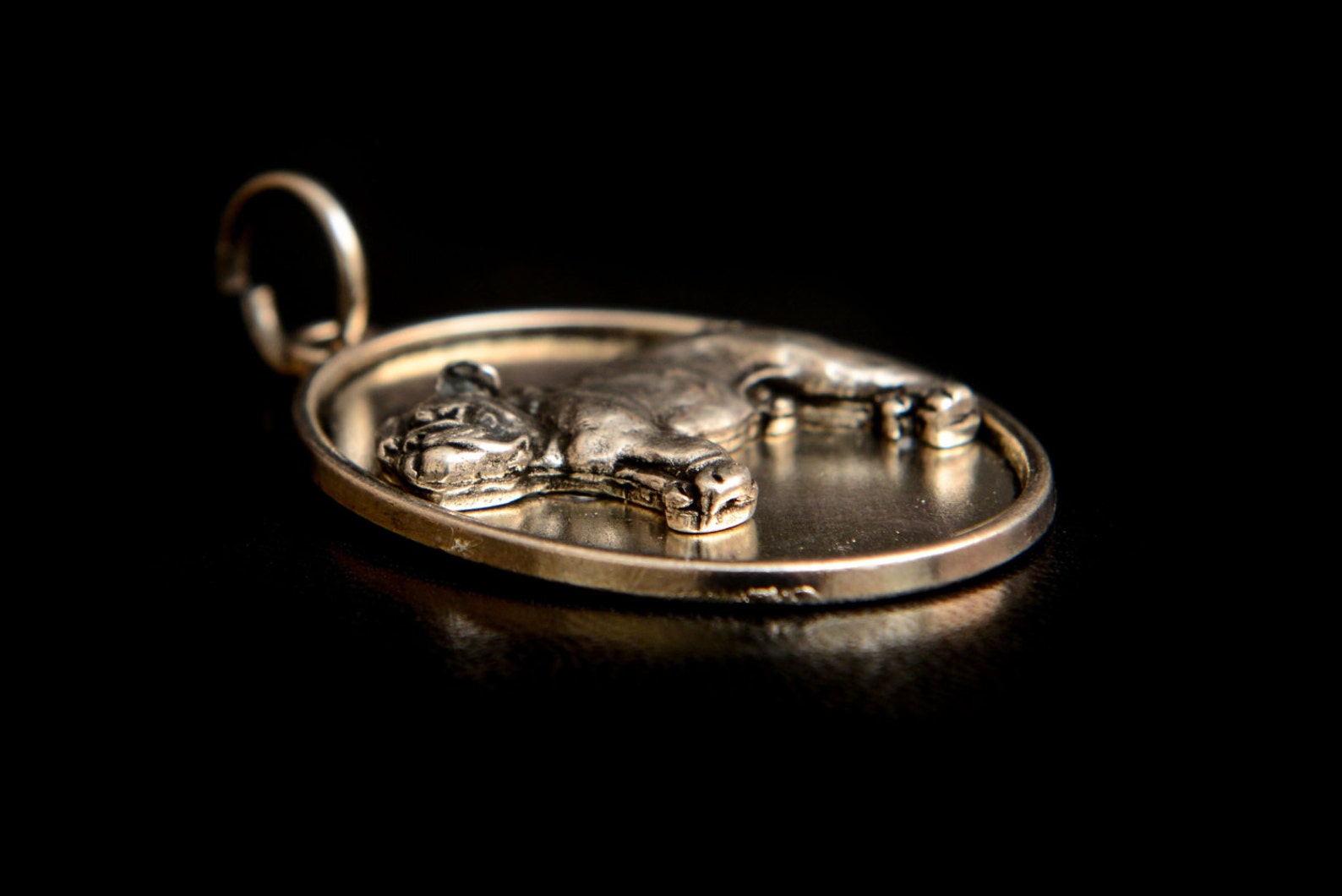 Bulldog, English Bulldog, Dog Necklace, Medallion, Limited Edition ...
