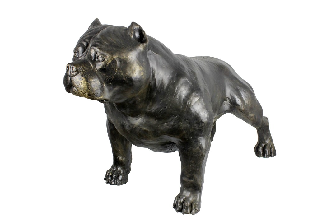 American Bully, Dog Natural Size Statue, Limited Edition, Artdog - Etsy