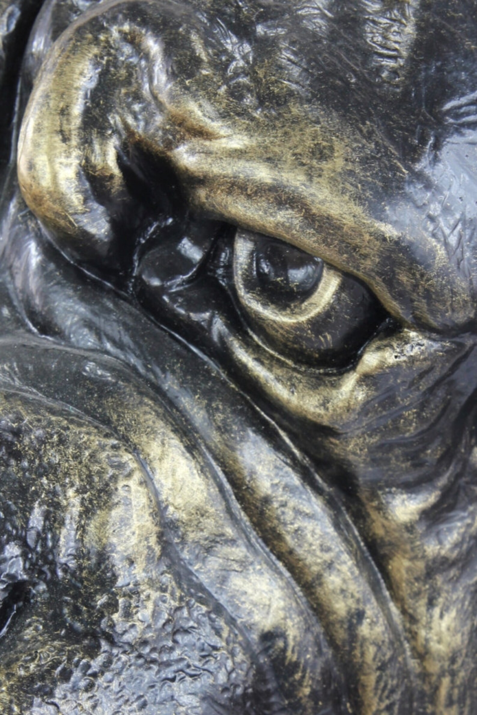 Bullmastiff Dog Big Head Statue Limited Edition Artdog - Etsy