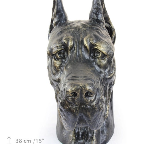 Great Dane cropped Dog Marble Statue Limited Edition - Etsy