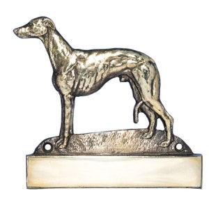 Whippet, Dog Plaque, Can Be Engraved, Limited Edition, Artdog - Etsy