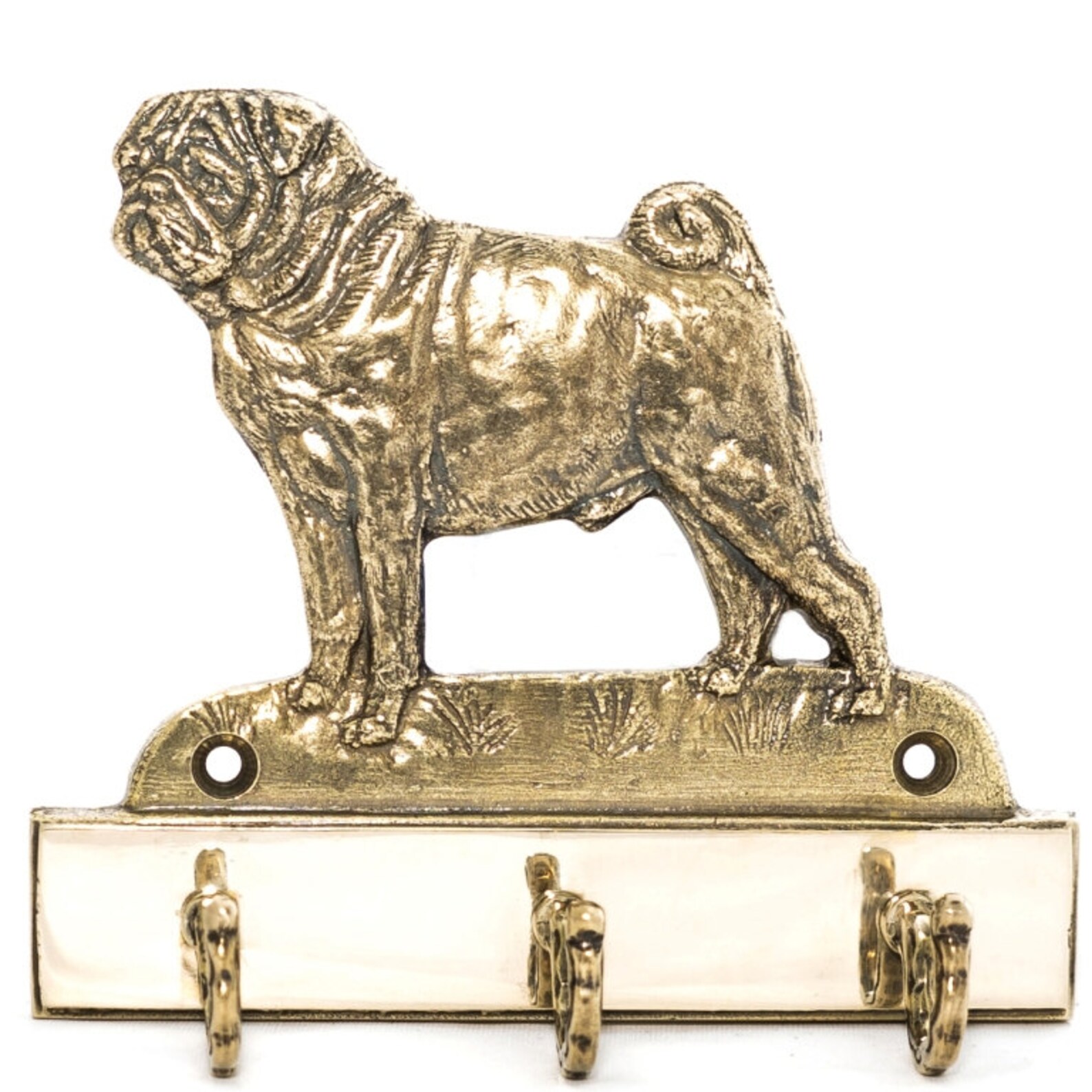 Pug Dog Hanger for Clothes Limited Edition Artdog | Etsy