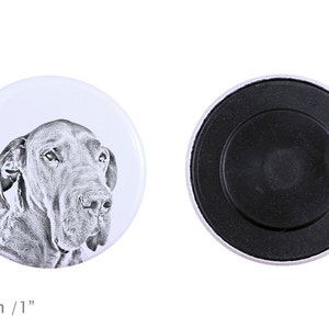 Magnet With a Dog - Great Dane - Etsy