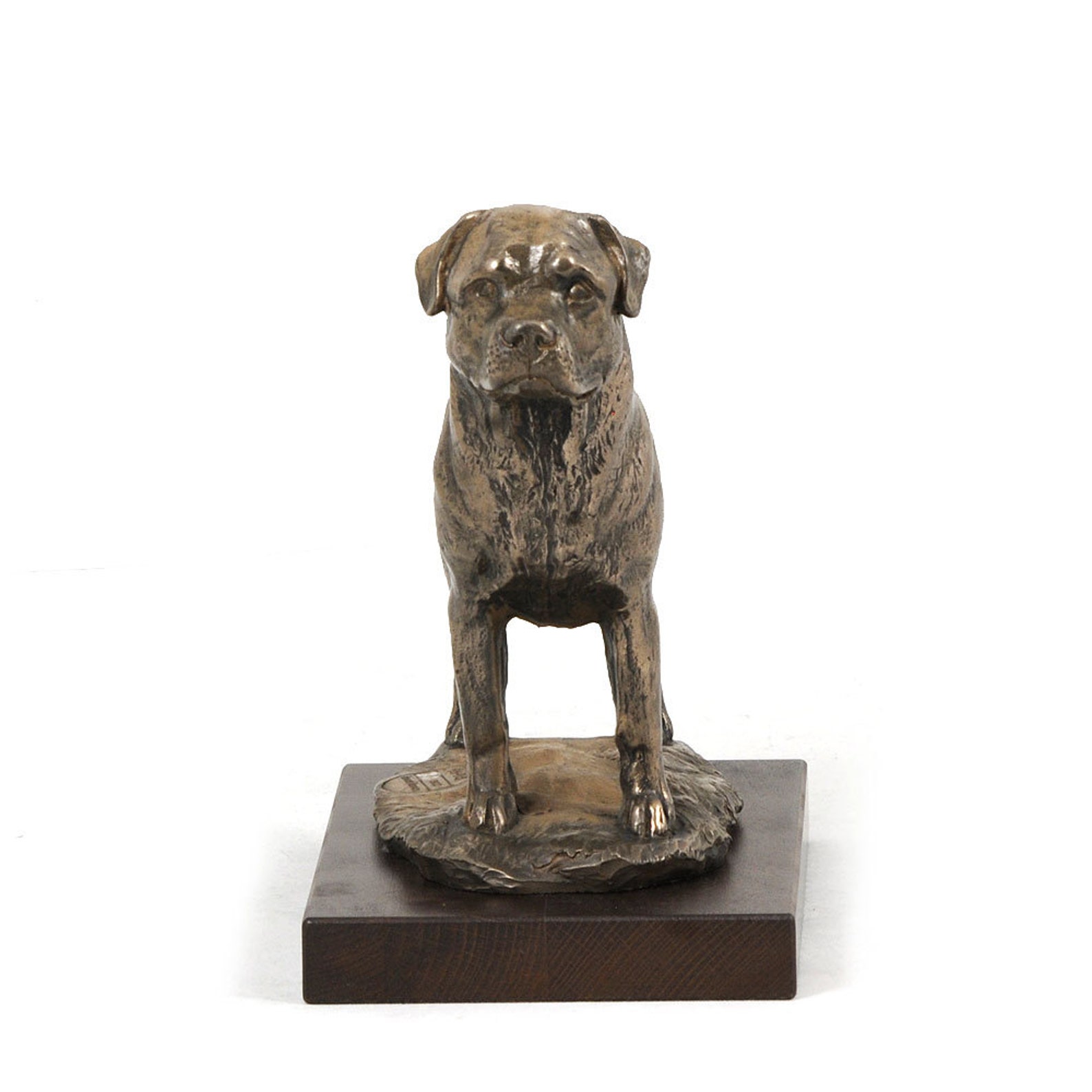 Rottweiler, Dog Wooden Base Statue, Limited Edition, Artdog - Etsy