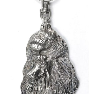 NEW, Poodle, Dog Keyring, Key Holder, Limited Edition, Artdog . Dog ...