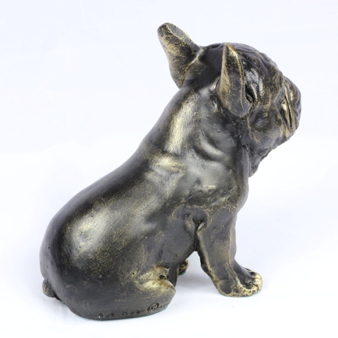 French Bulldog, Dog Sitting Statue, Limited Edition, Artdog - Etsy