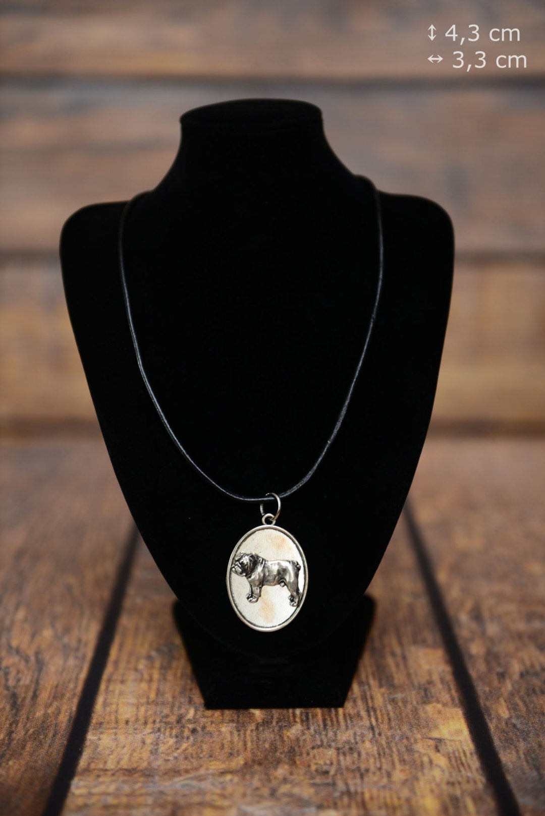 Bulldog, English Bulldog, Dog Necklace, Medallion, Limited Edition ...