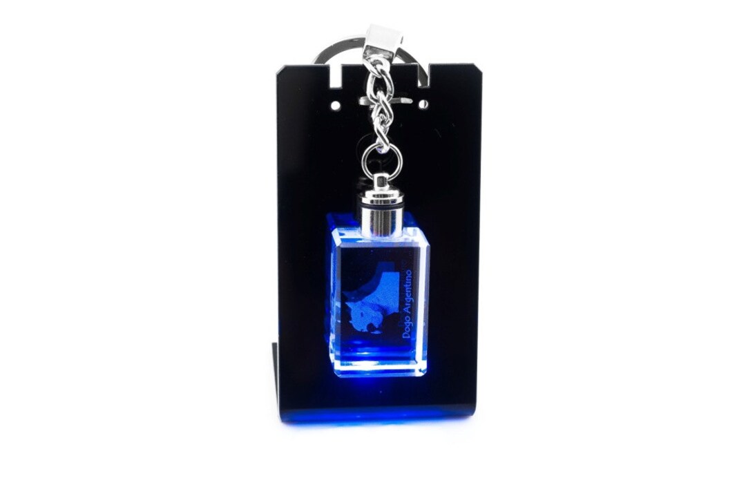 Argentine Dogo, Dog Crystal Keyring, Keychain, High Quality ...