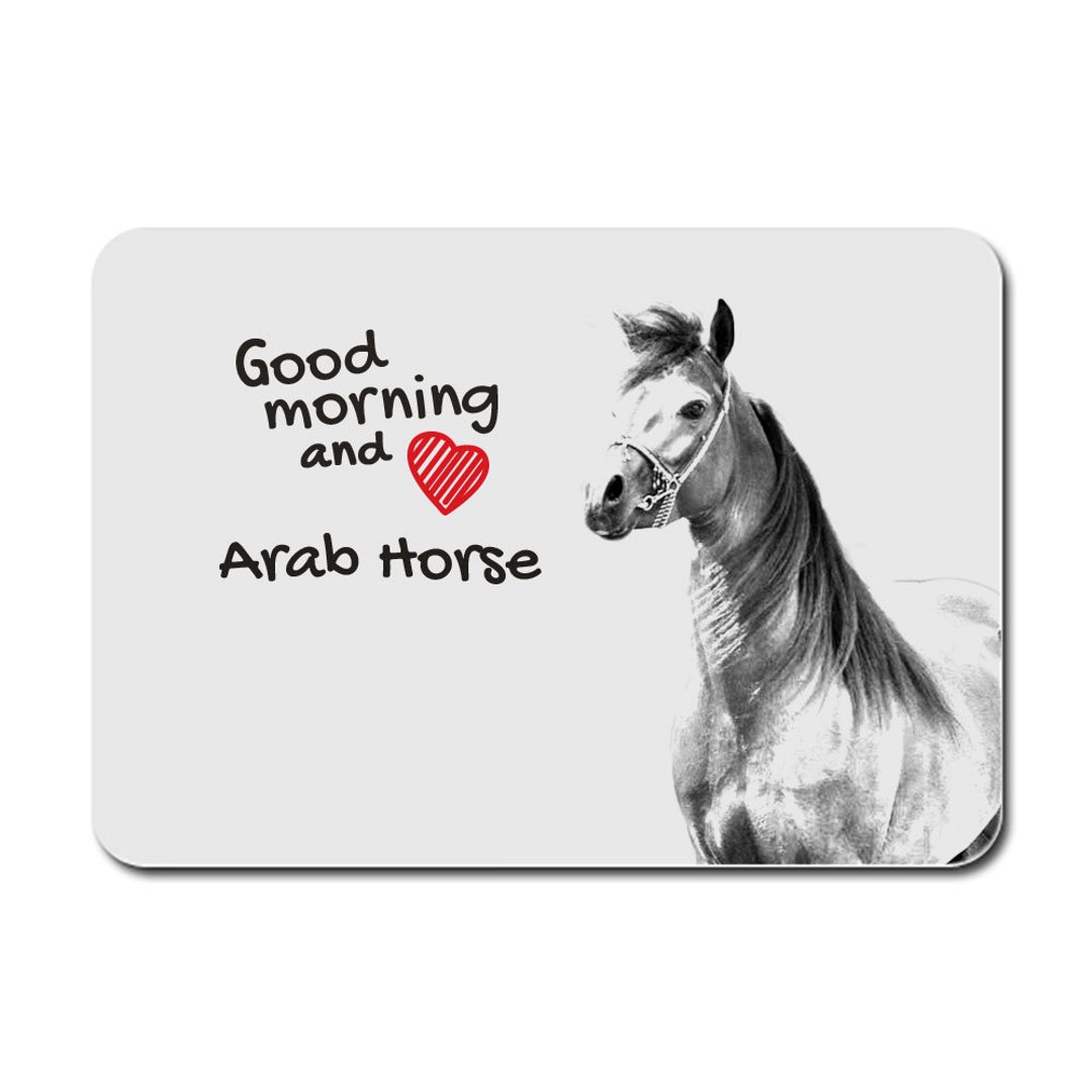 Arabian, Arab Horse, A Mouse Pad With the Image of a Horse. Collection ...