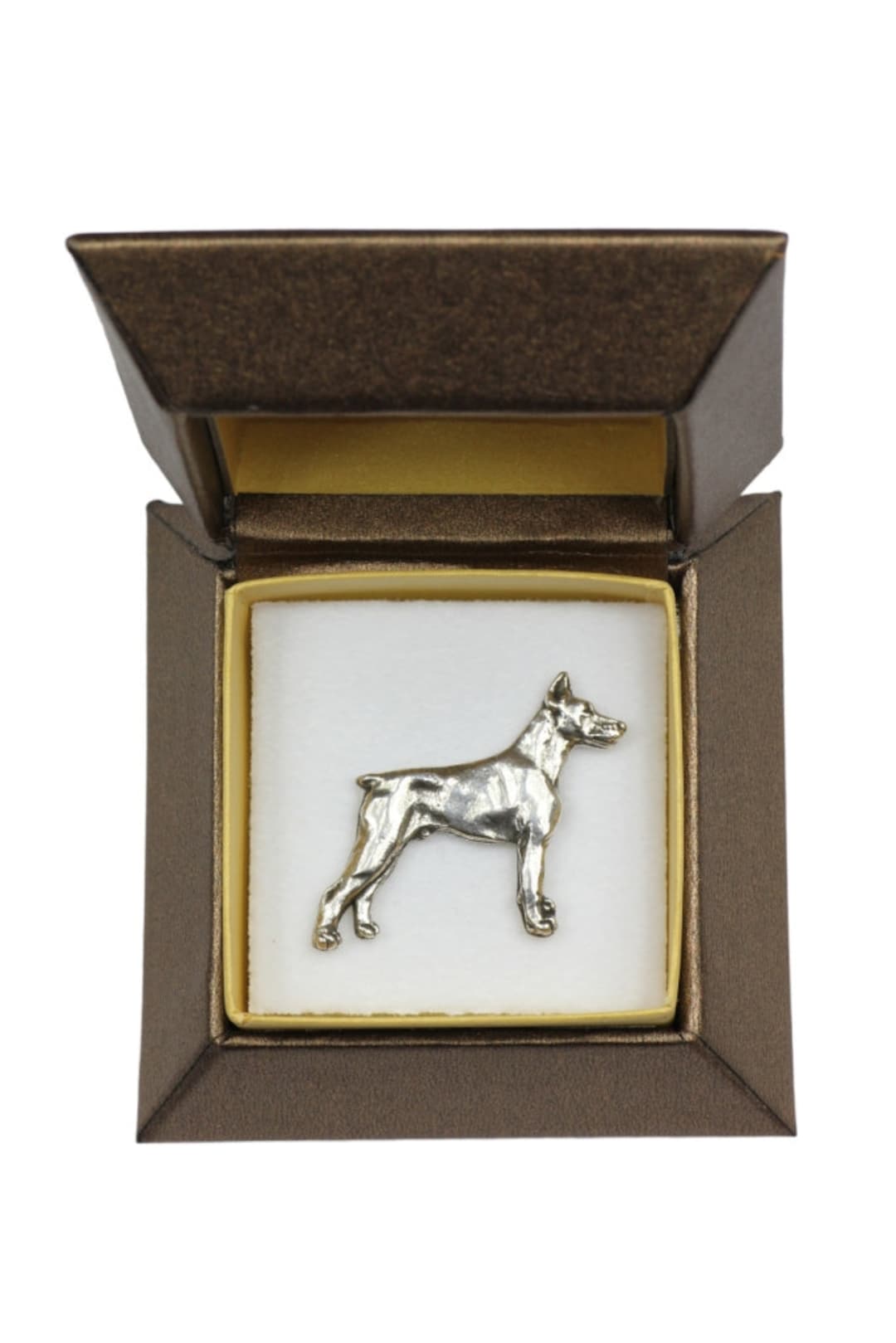 NEW, Dobermann, Dog Pin, in Casket, Limited Edition, Artdog - Etsy