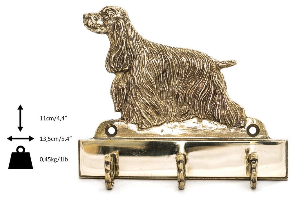 Cocker Spaniel dog hanger for clothes limited edition | Etsy