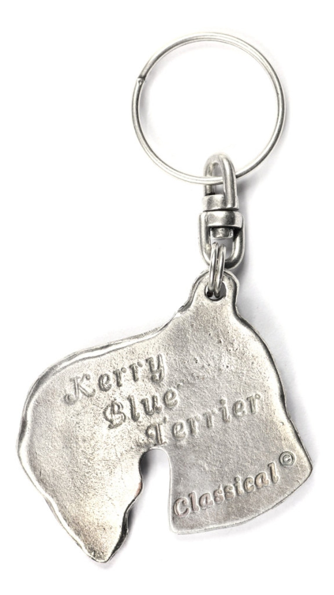 NEW Kerry Blue Terrier Irish Blue Terrier Dog Keyring Key | Etsy