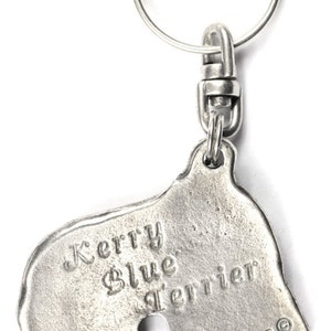 NEW, Kerry Blue Terrier, Irish Blue Terrier, Dog Keyring, Key Holder ...
