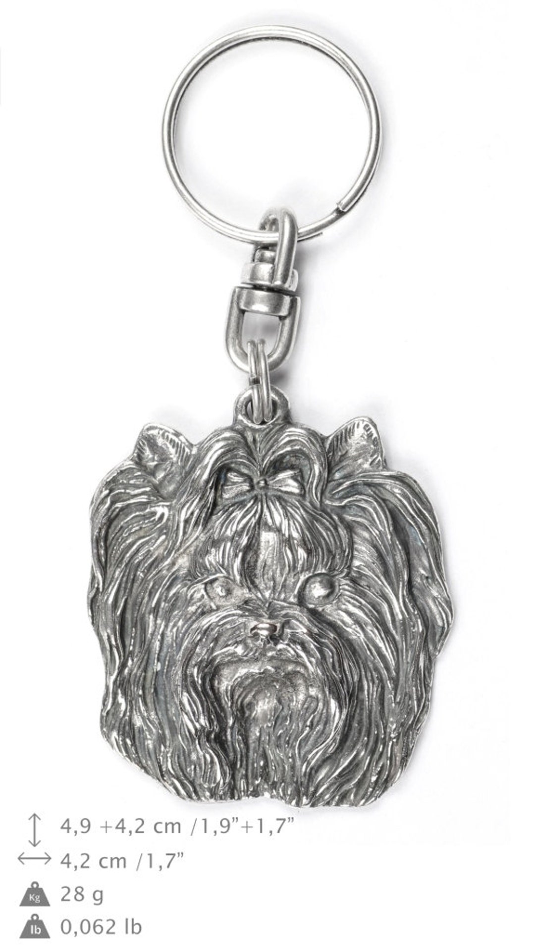 NEW, Yorkshire Terrier, Yorkie, Dog Keyring, Key Holder, Limited ...