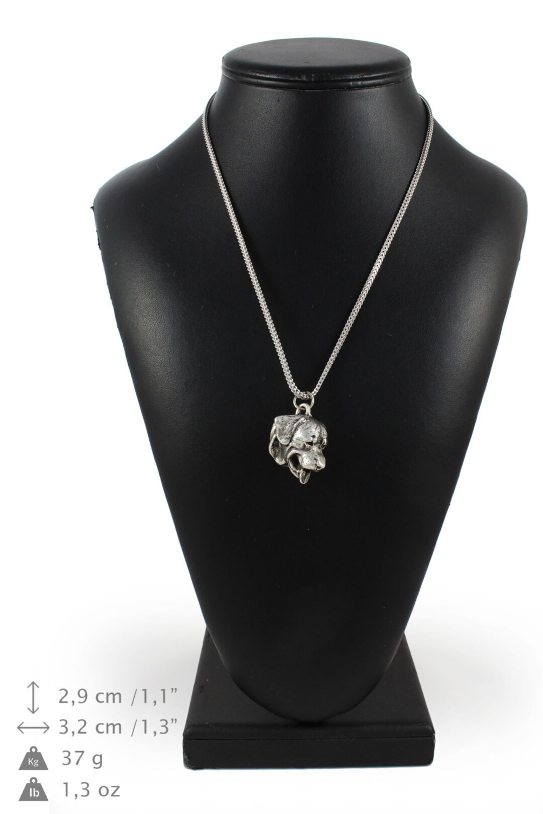 NEW, Rottweiler (tongue), Dog Necklace, Silver Chain 925, Limited ...