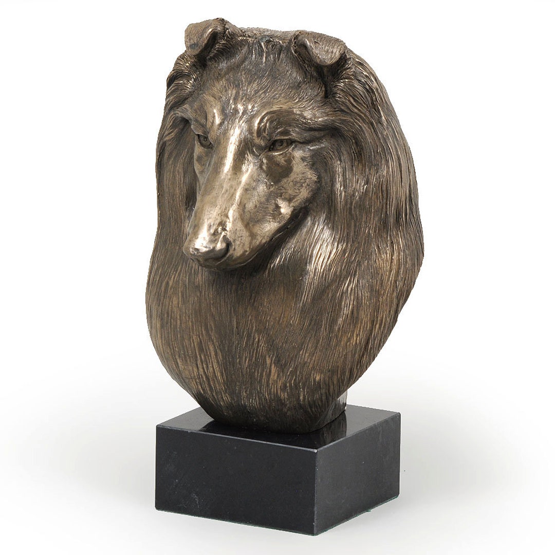 Scottish Sheepdog, Dog Marble Statue, Limited Edition, Artdog. Made of ...