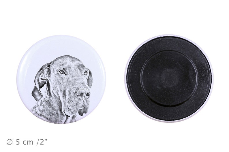 Magnet With a Dog - Great Dane - Etsy