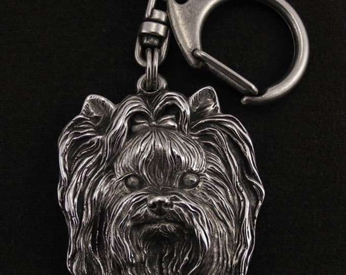Yorkshire Terrier Yorkie Dog Keyring Keychain Limited | Etsy
