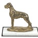 Great Dane Uncropped, Dog White Marble Base Statue, Limited Edition ...