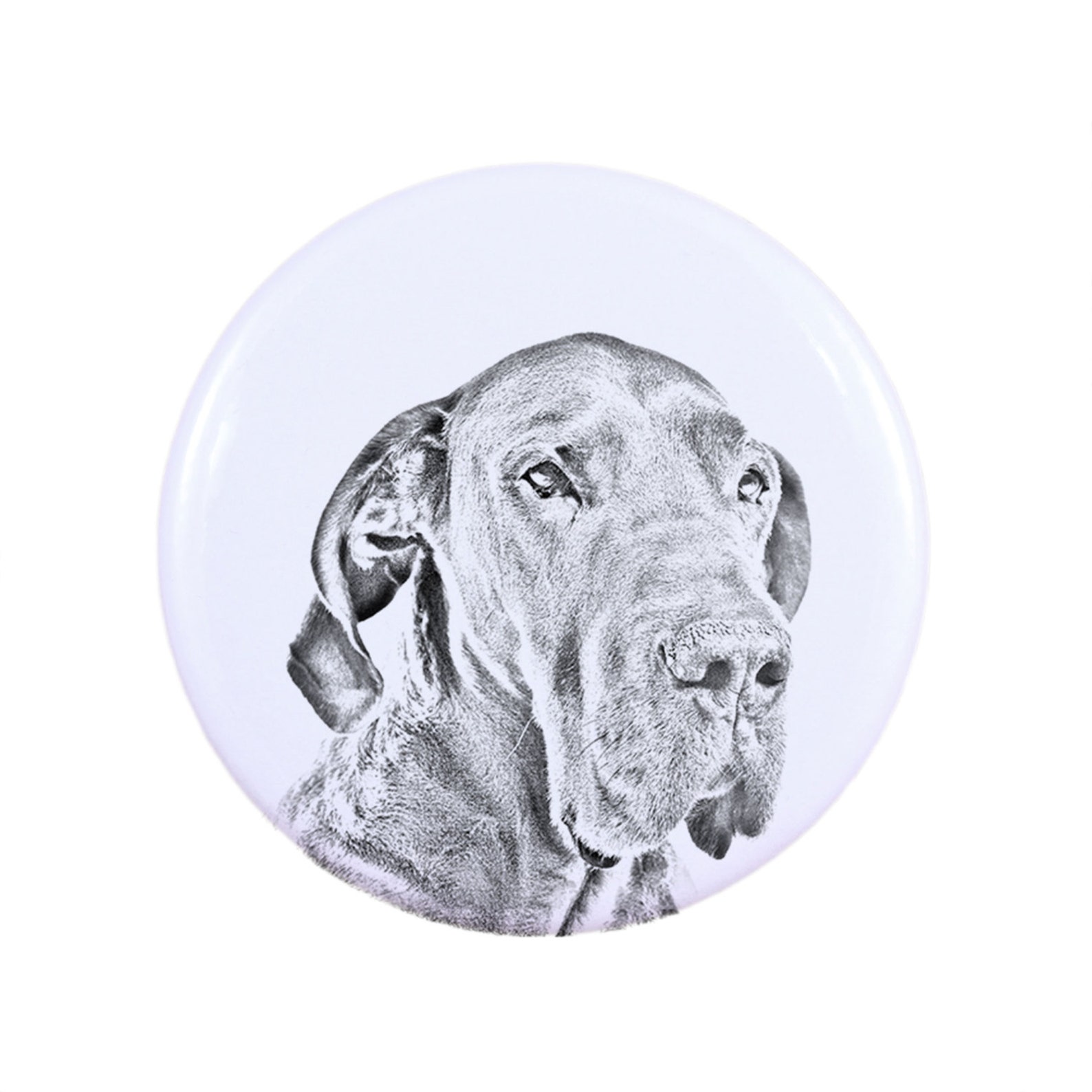 Magnet With a Dog - Great Dane - Etsy