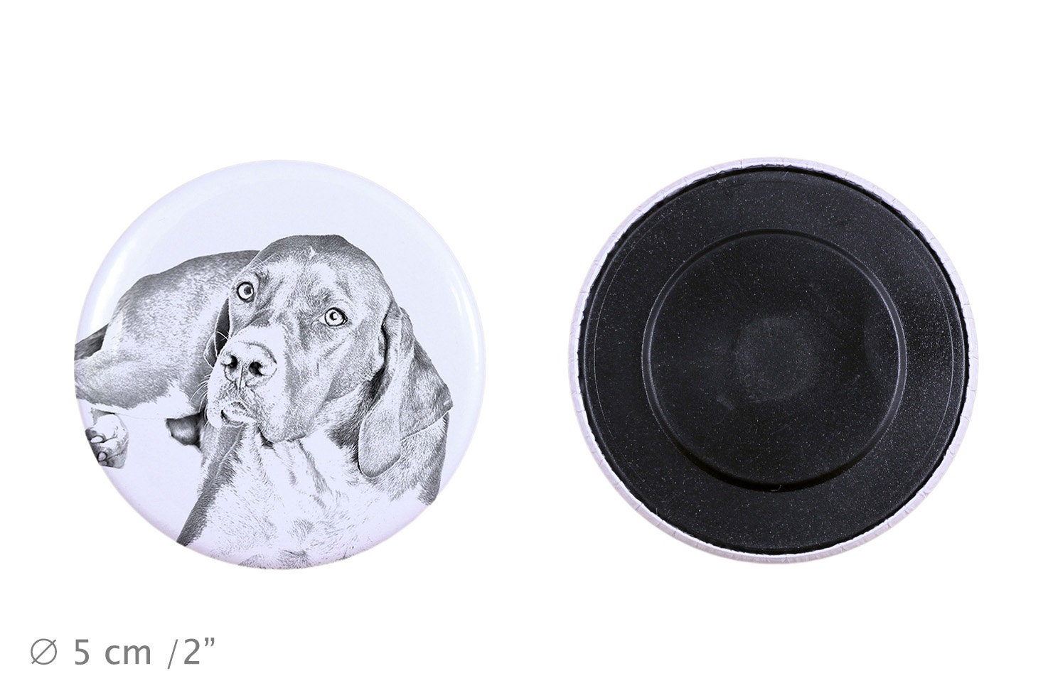 Magnet With a Dog English Pointer | Etsy