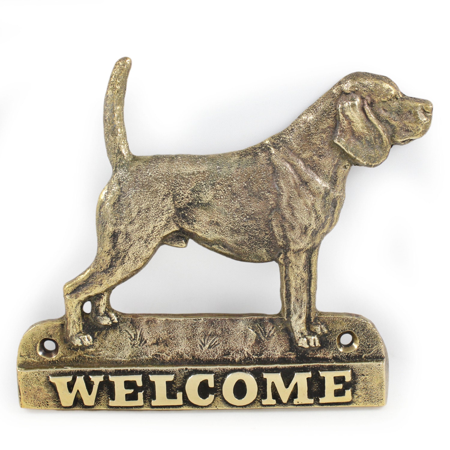 Beagle, Dog Welcome, Hanging Decoration, Limited Edition, Artdog - Etsy