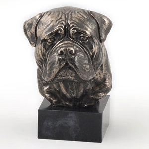 Bullmastiff, Dog Marble Statue, Limited Edition, Artdog. Made of Cold ...
