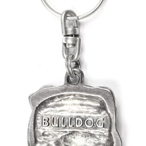 NEW, Bulldog, Dog Keyring, Key Holder, Limited Edition, Artdog . Dog ...