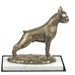 Boxer, Dog White Marble Base Statue, Limited Edition, Artdog. Made of ...