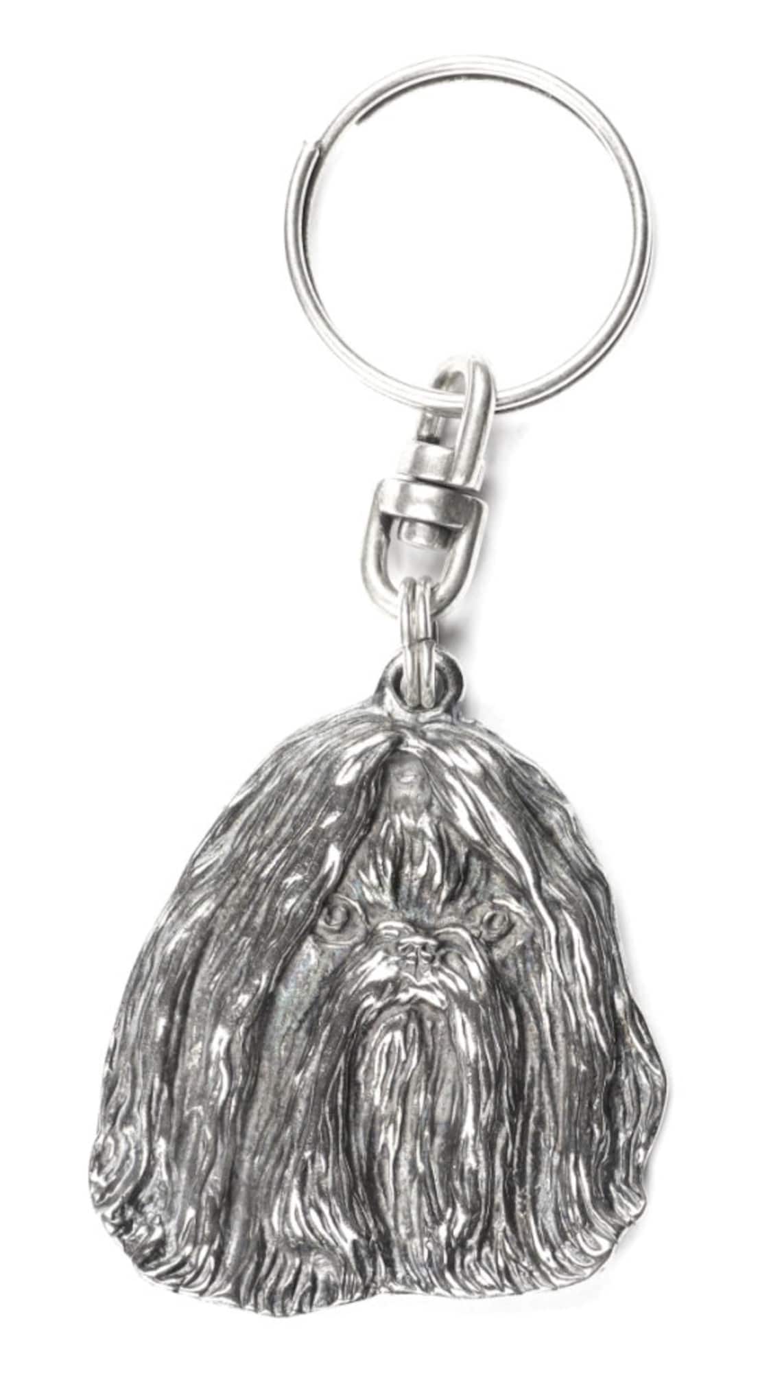 NEW Shih Tzu Dog Keyring Key Holder in Casket Limited - Etsy