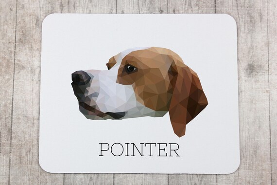 A Computer Mouse Pad With a Pointer Dog. A New Collection With | Etsy