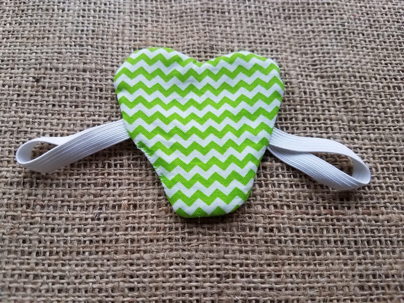 Nursery Door Muffler Lime Green Chevron | Etsy