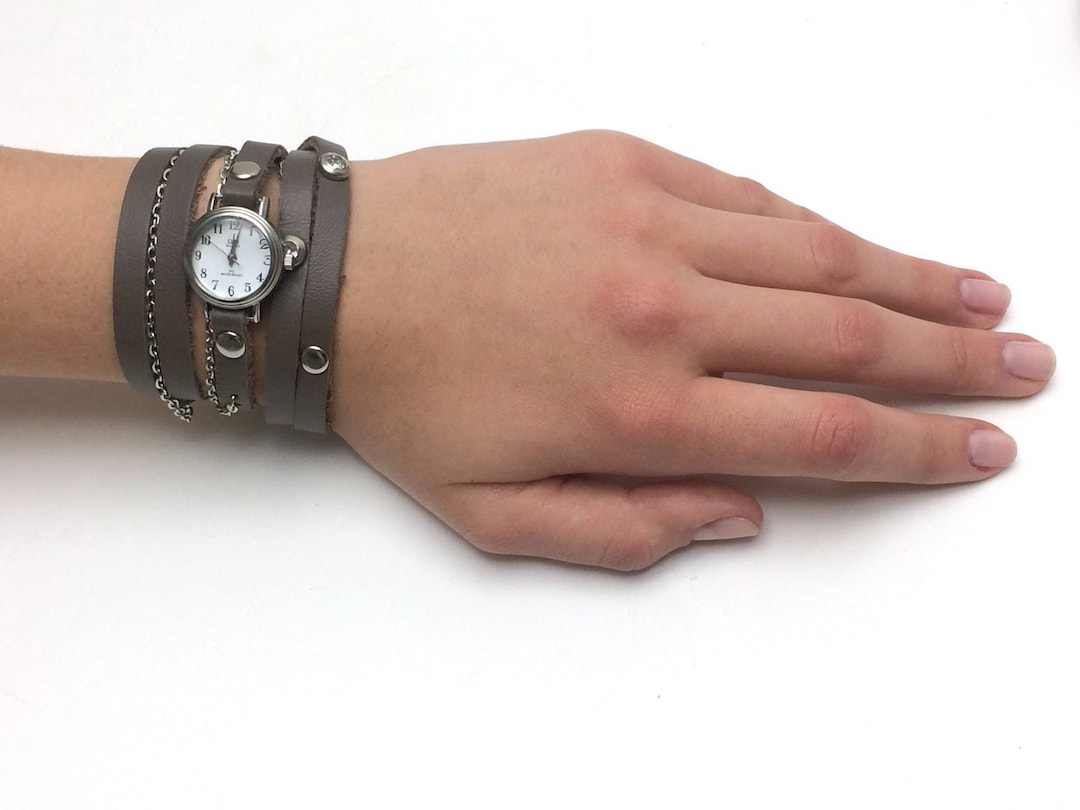 Small Watch|wrap Watch in Brown Leather Strap|watch|women Watches ...