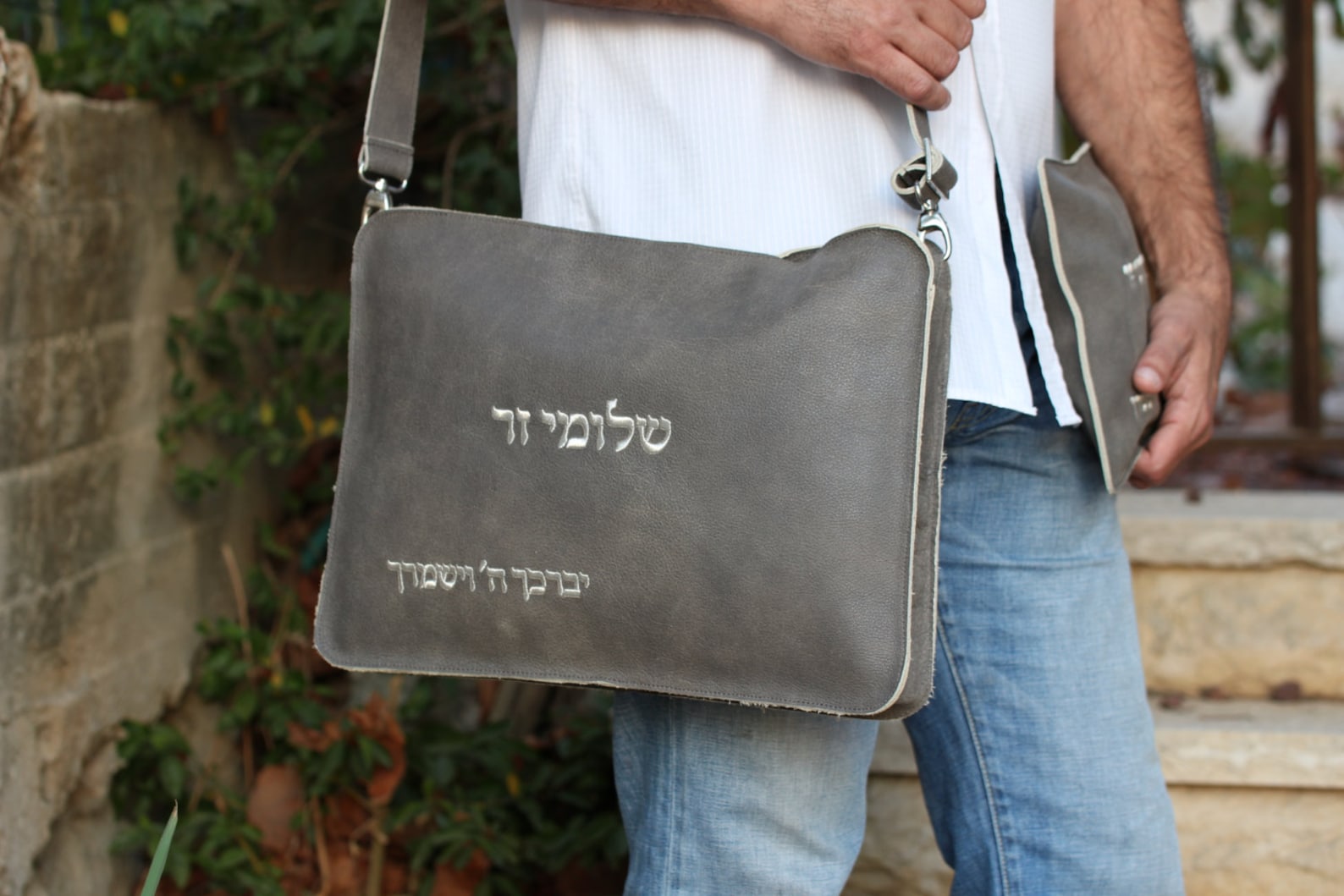 Leather Tallit-tzitzit-tefillin-tassel Bag-teffillin Bag-exclusive ...