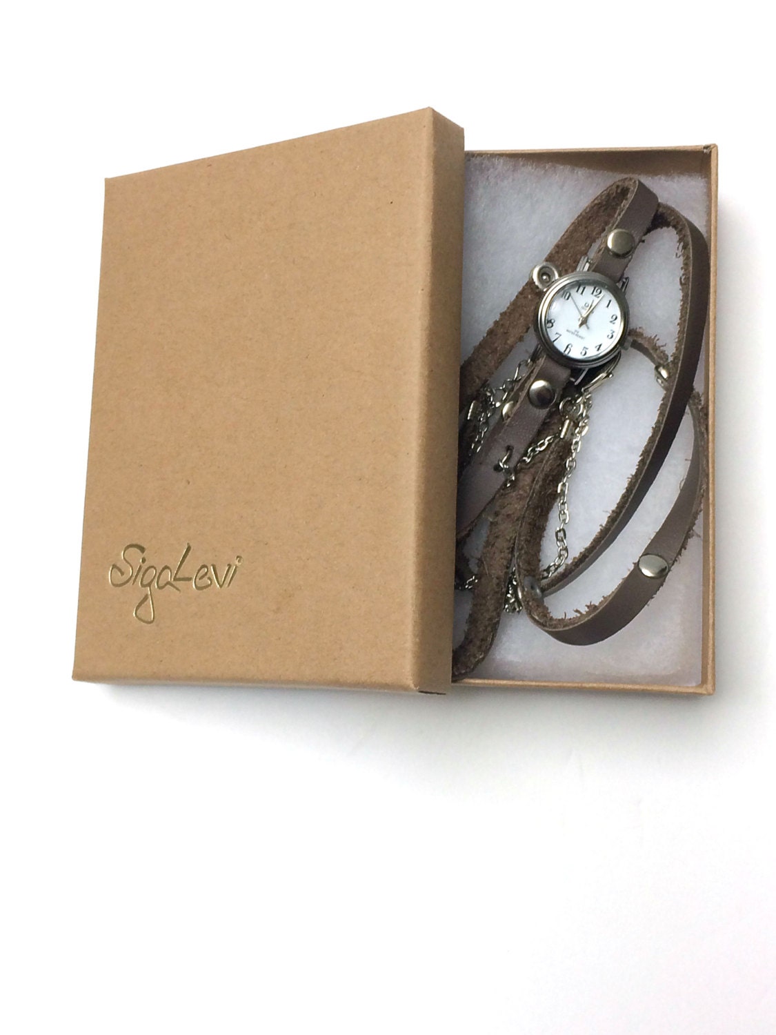 Small Watch|wrap Watch in Brown Leather Strap|watch|women Watches ...