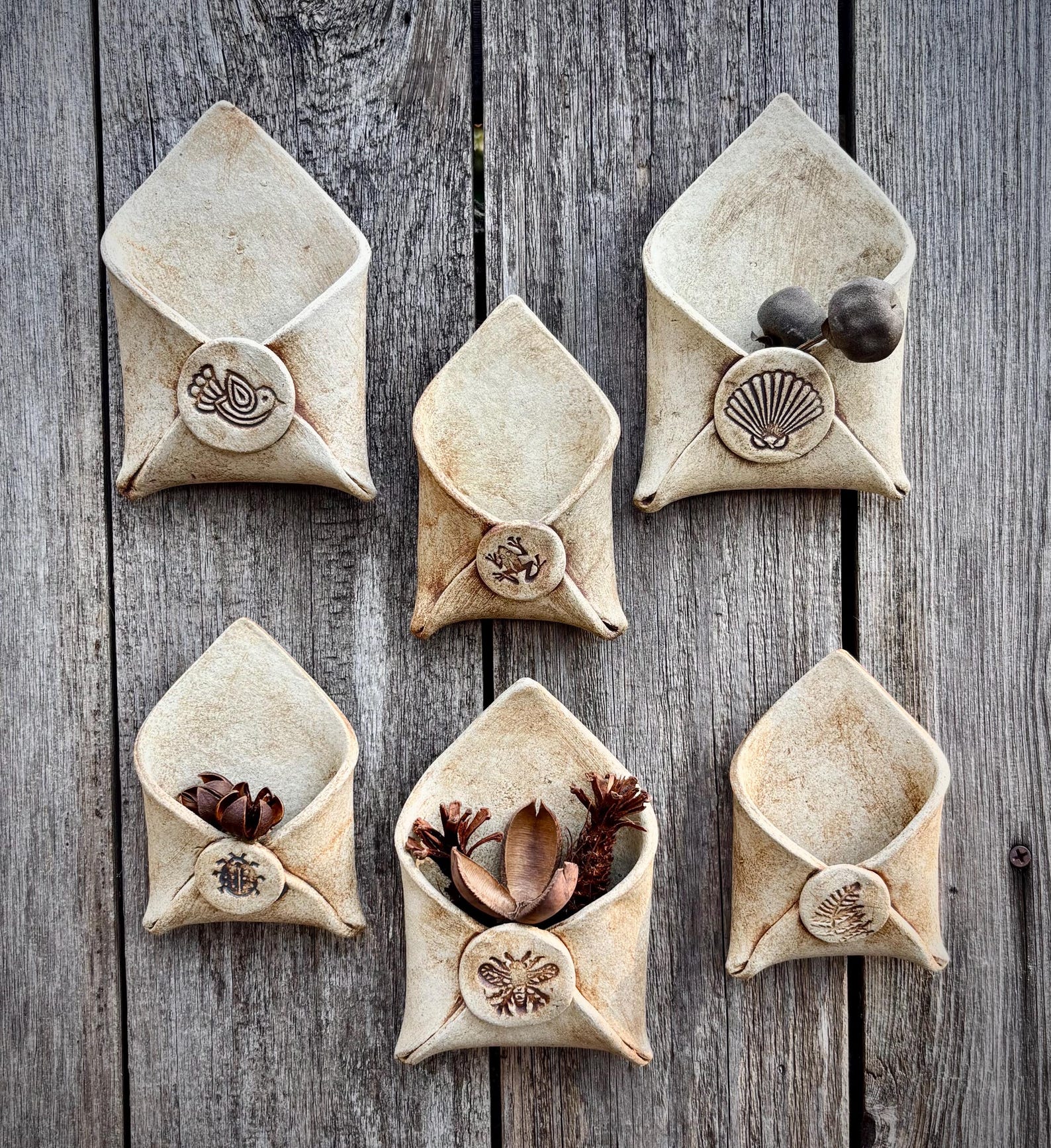 Ceramic Wall Pockets - Etsy