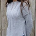 Sweater Knitting PATTERN Ripped/ Loose Knit Jumper/ off the - Etsy